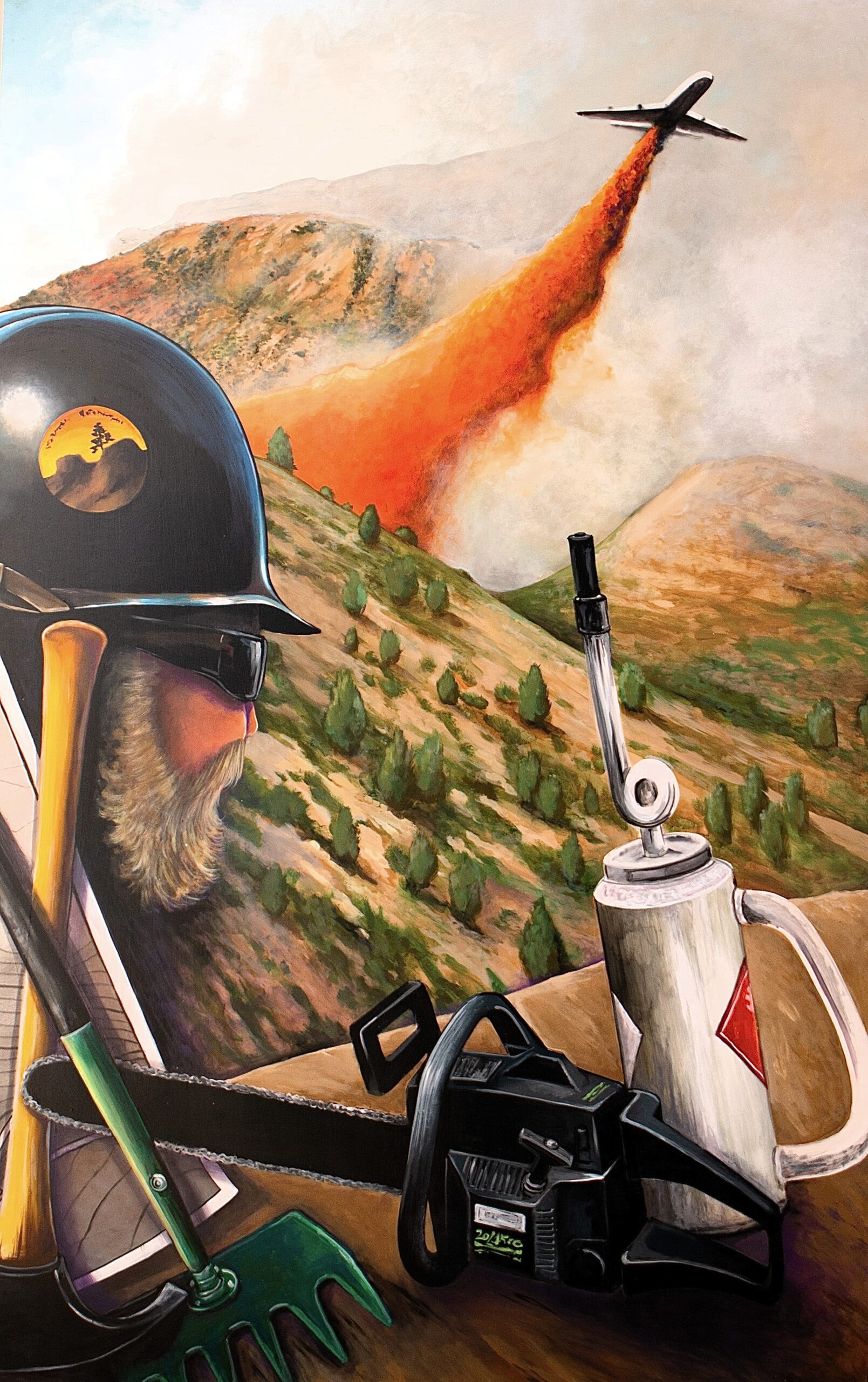 Middle Left Side Panels | Art by KVK