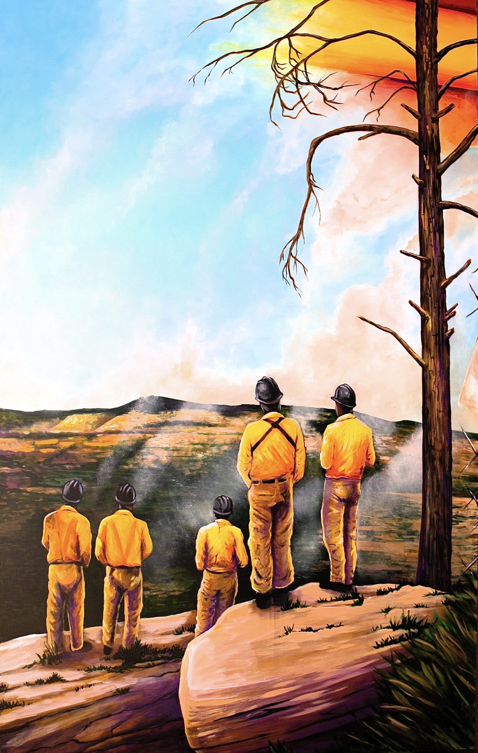 Lower Left Side Panels | Art by KVK